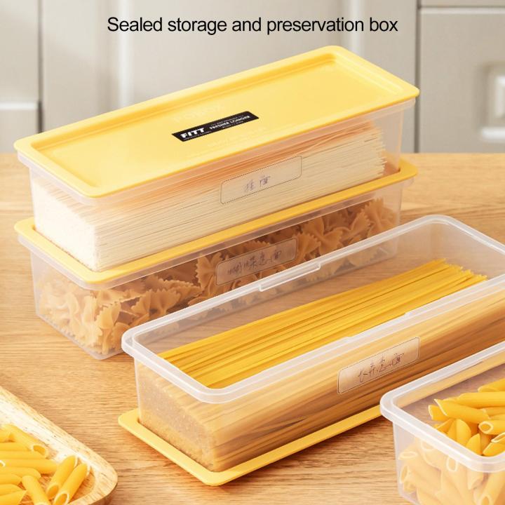 Transparent Food Container Multipurpose Airtight Noodle Storage Box ...