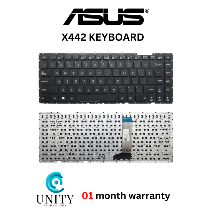 Asus X442 X442U X442UA X442UR X442UF X442UQ A442 Series Laptop keyboard ...