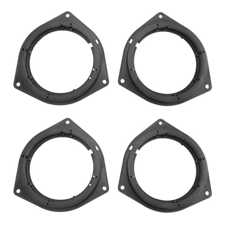 2X 6.5Inch Front Rear Door Stereo Speaker Mat Adapter Wire Mount Plugs ...