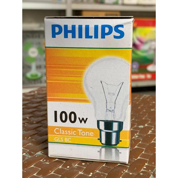 PHILIPS 100W Clear Bulb (Official Product) | Daraz.com.bd