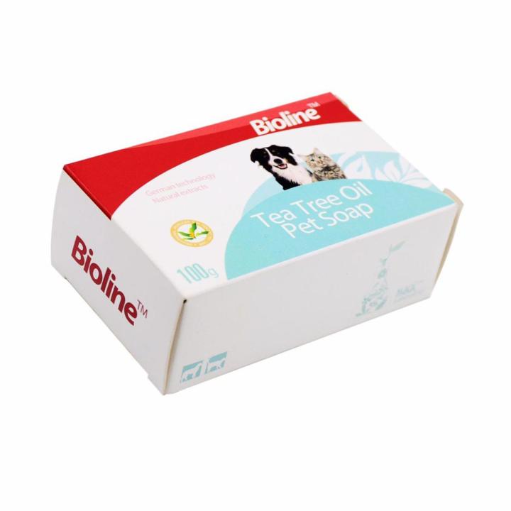 BIOLINE TEA TREE OIL SOAP 100G For Cats Dog | Daraz.com.bd