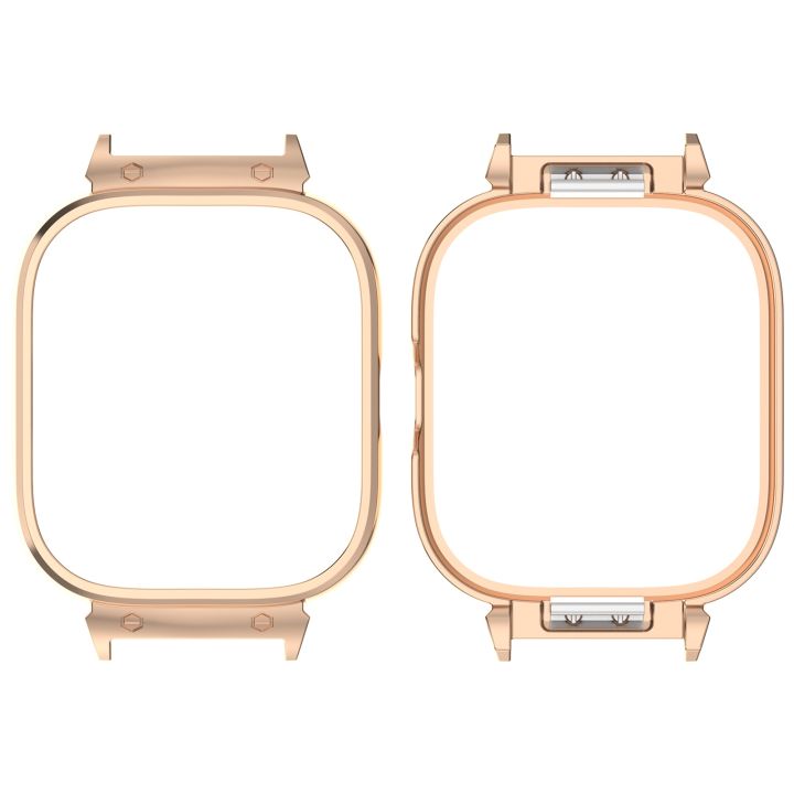 For Redmi Watch 4 Metal Frame Watch Protective Case | Daraz.com.bd