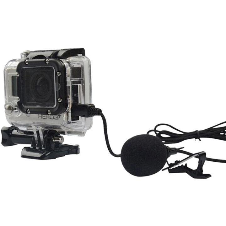 Camera Mini USB External Stereo Microphone for Go Pro Hero 3 /3+/4 ...