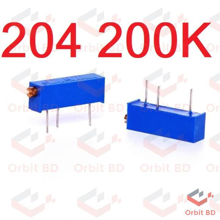 3006 204 200K Multiturn Precision Variable Resistor Cermet 200K Ohm ...