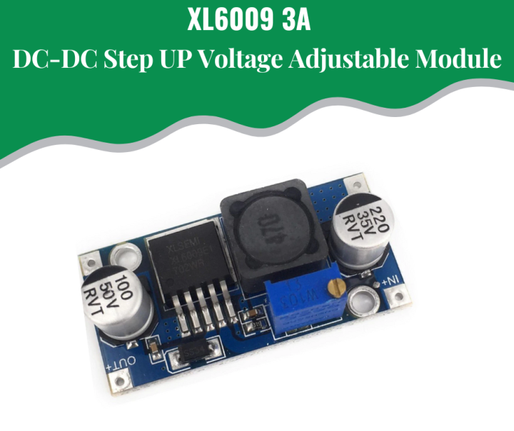 XL6009 DC-DC Step UP Booster Converter Module Adjustable Power Supply Voltage Regulator | Daraz ...