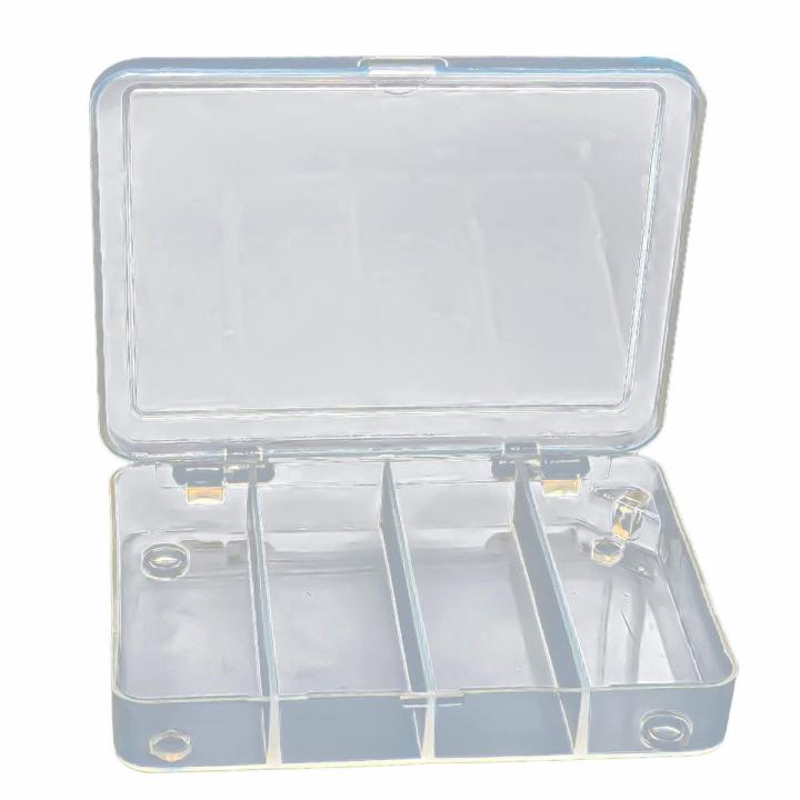 Fishing Tackle Box Large Capacity Convenient PVC Transparent Fishing ...