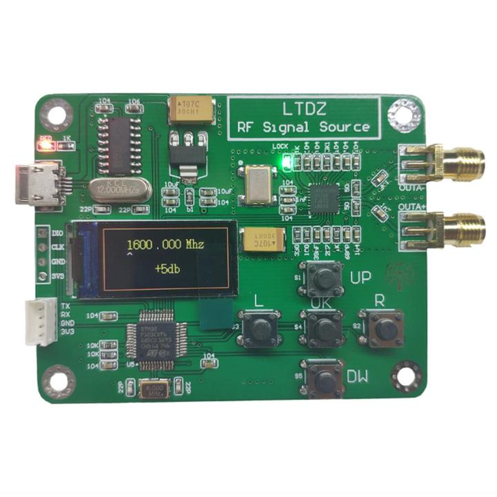 LTDZ MAX2870 STM32 23.5-6000MHz Signal Source Module USB 5V Powered Frequency and Modes ...
