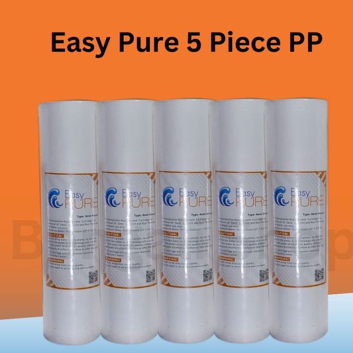 10" Easy Pure Water Sediment Filter Pp - Cartridge 5 Pcs | Daraz.com.bd