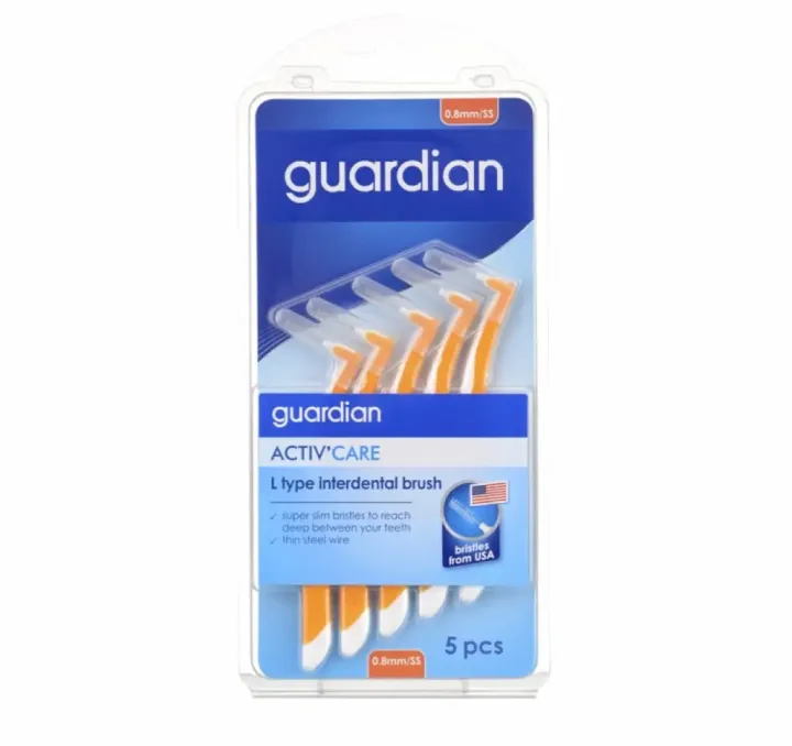 Guardian L Type Interdental Brush,5Pcs | Daraz.com.bd