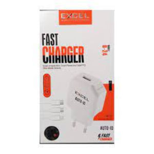 Excel B-24 Fast Charger Travel Charger Travel Adapter Fast Charging ...