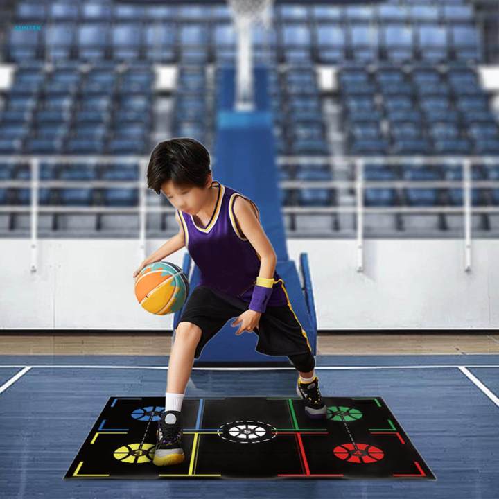 Basketball Training Mat Basketball Dribble Trainer Basketball Footwork ...