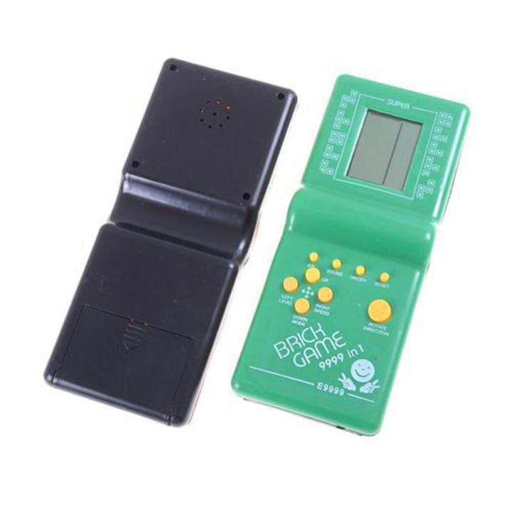 Kids Electronic Tetris Brick Game Handheld Game Machine LCD Educational ...