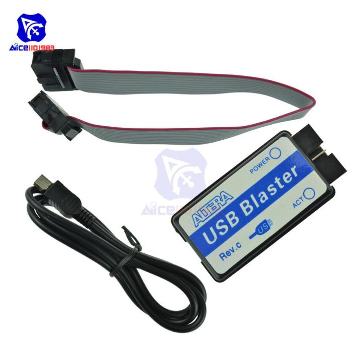 【happy one】USB Blaster Mini Cable JTAG Connection Cable for CPLD FPGA ...