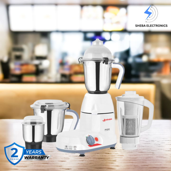SAHARA Mixer Grinder & Blender Pride 750Watts (4 In 1) | Daraz.com.bd