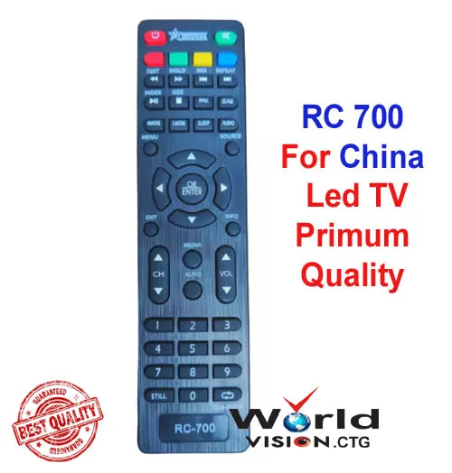 Remote Control for RC 700 Led Tv Remote Control | Daraz.com.bd