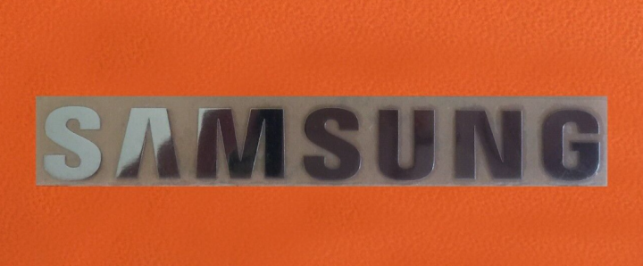 1 pcs Sticker for SAMSUNG Label Aufkleber Badge Logo 30mm x 6mm | Daraz ...