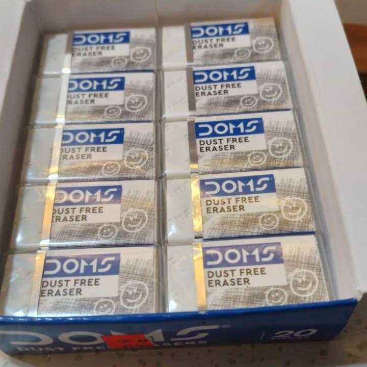 DOMS dust Free eraser 3 Pcs pack | Daraz.com.bd