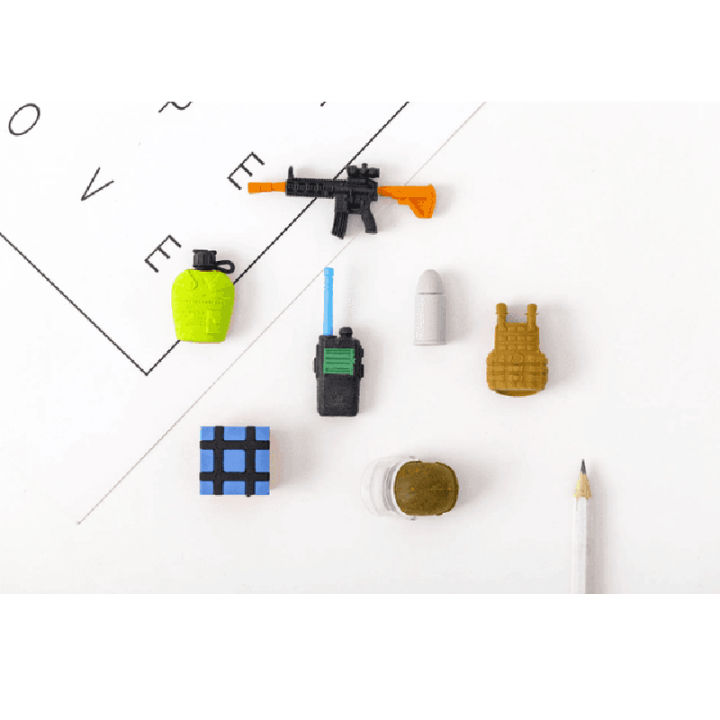 Weapon Design Weapon Set Build Model Rubber Eraser | Daraz.com.bd