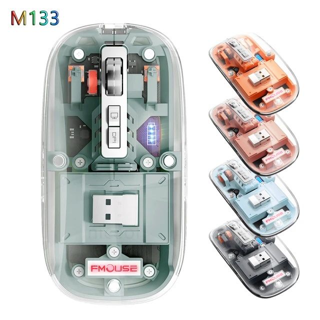 (GADGETPLEX))Wireless mouse FMOUSE M133 Bluetooth | Daraz.com.bd