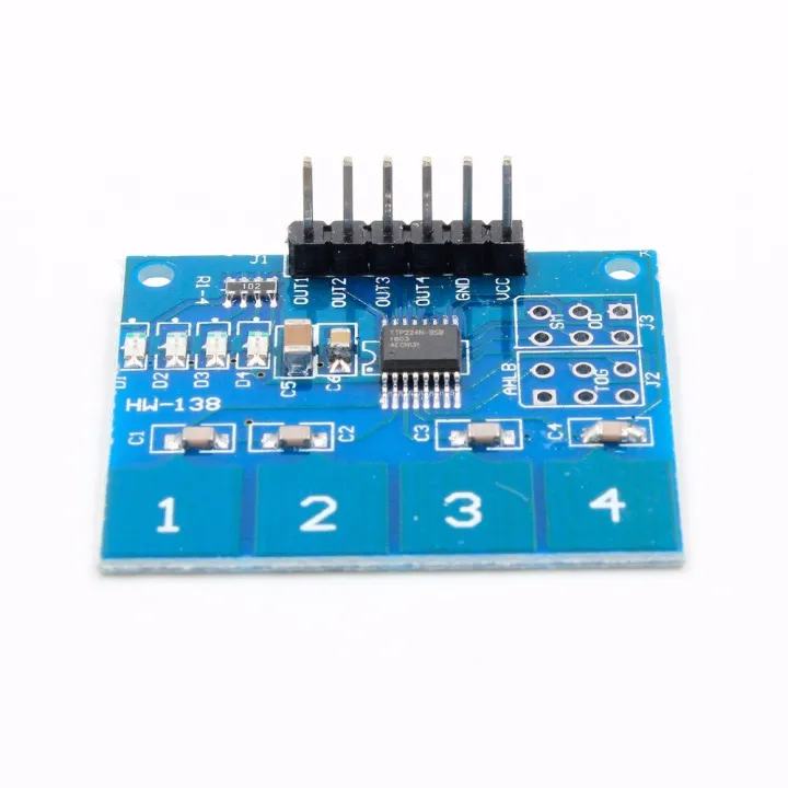4 CHANNEL TTP229 Touch Sensor Module TTP229 Touch Sensor Module 4 ...