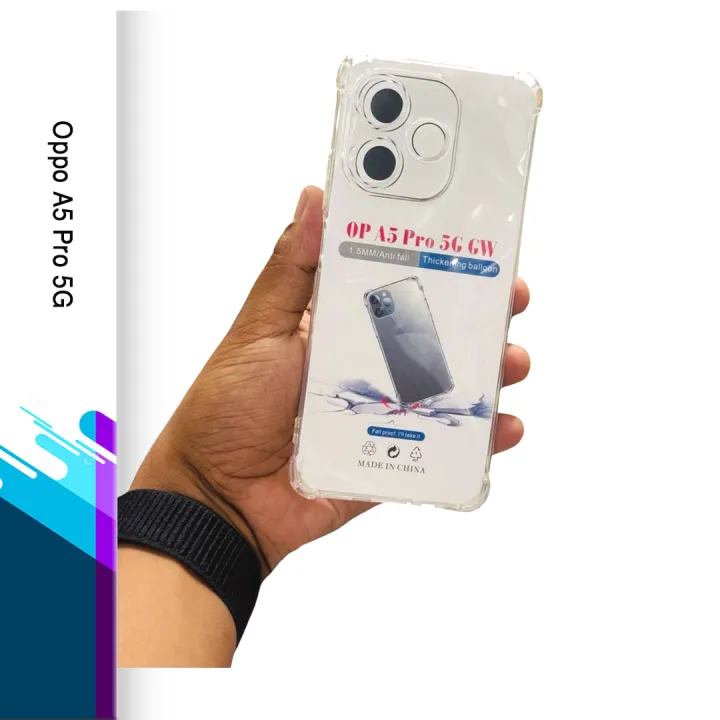 For Oppo A5 Pro 5G - AGT Crystal Clear Soft TPU Ultra-Thin Transparent ...