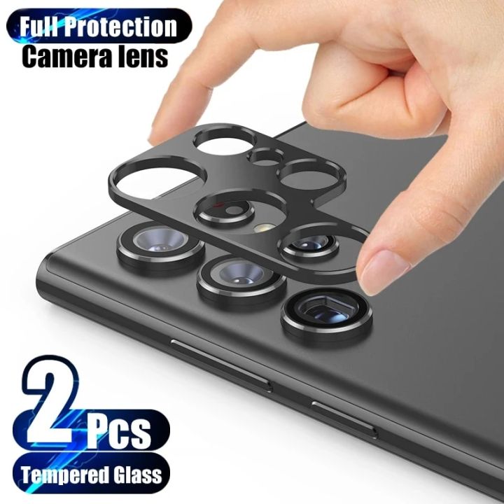 2Pcs Camera Tempered Glass Lens Protector for Samsung Galaxy S22 Plus ...