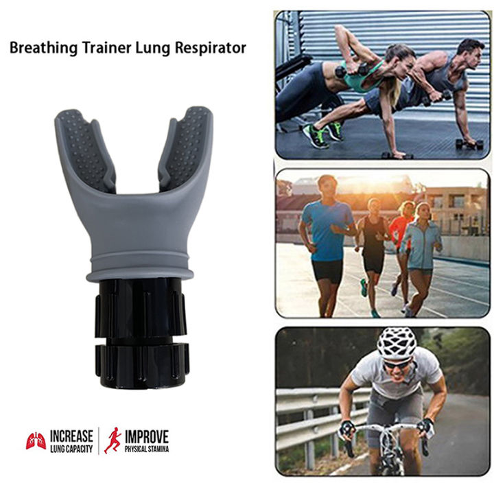 Breathing Trainer Lung Respirator Fitness Equipment Respiratory ...