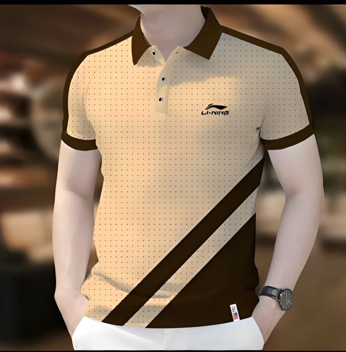 Premium Trendy Stylist Design Men's Polo Shirt - Casual Elegance for ...