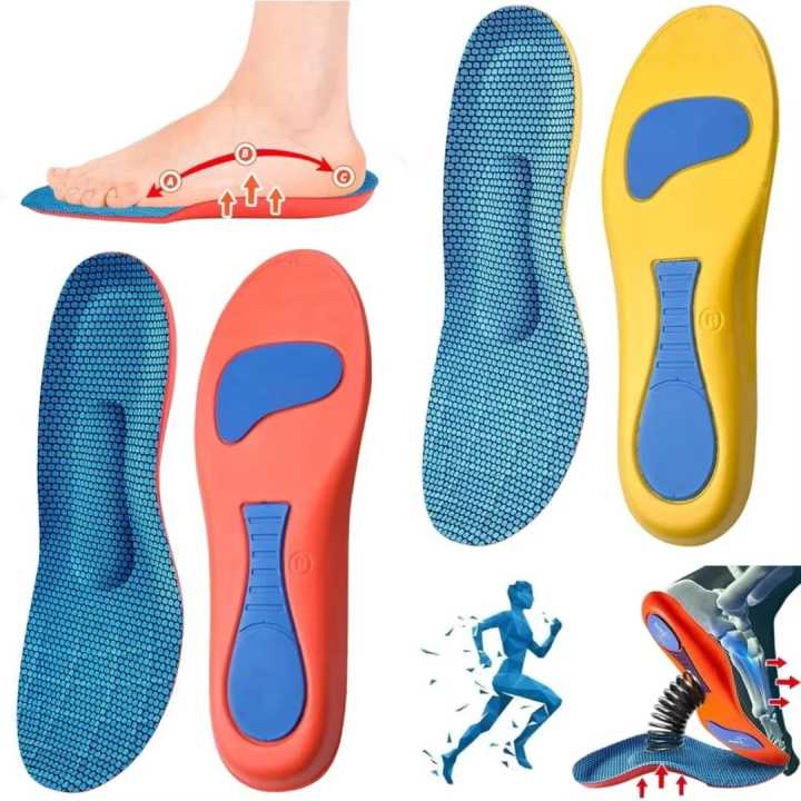 Orthopedic Sports Elasticity Insoles For Shoes Sole Unisex Technology ...