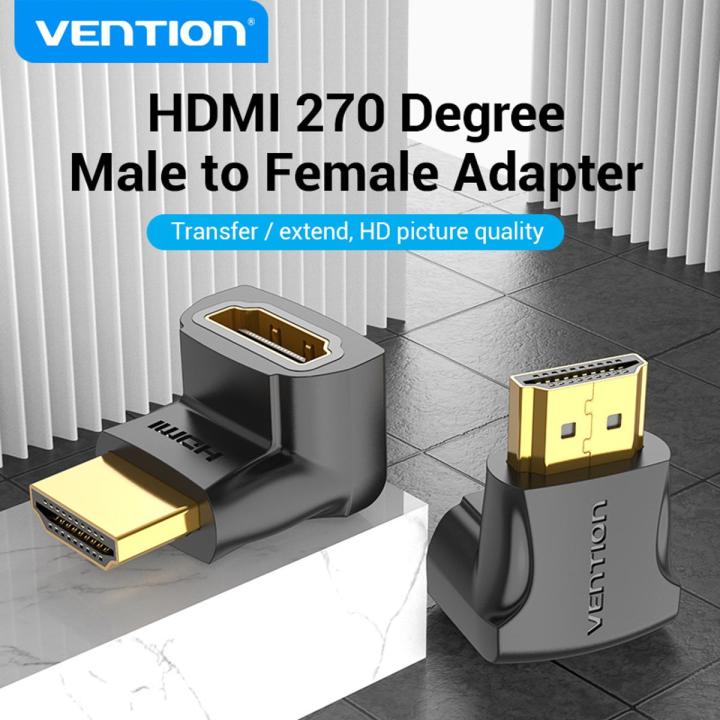 Vention AINB0 HDMI 270 Degree Male to Female Adapter | Daraz.com.bd