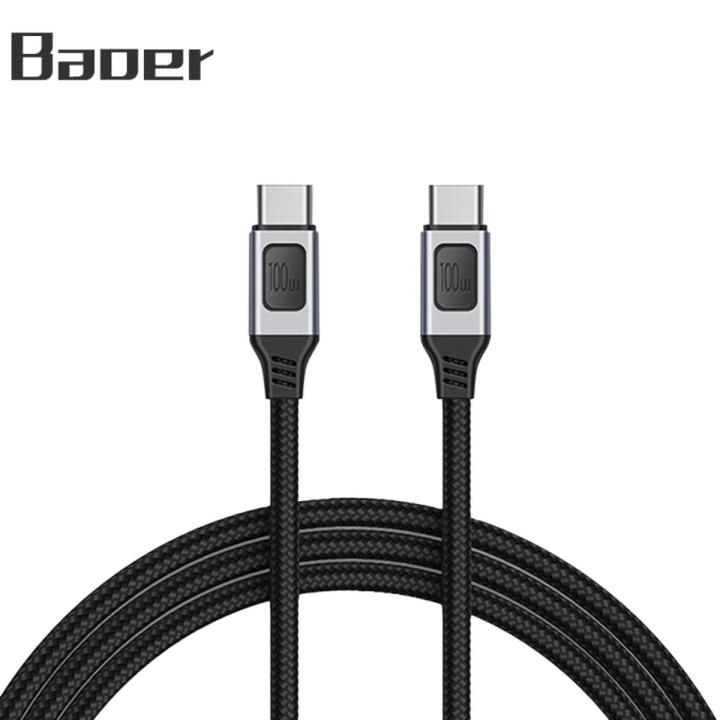 Baoer Pd100w Double-head Type-c Data Cable 5a Fast Charging Type-c Male ...