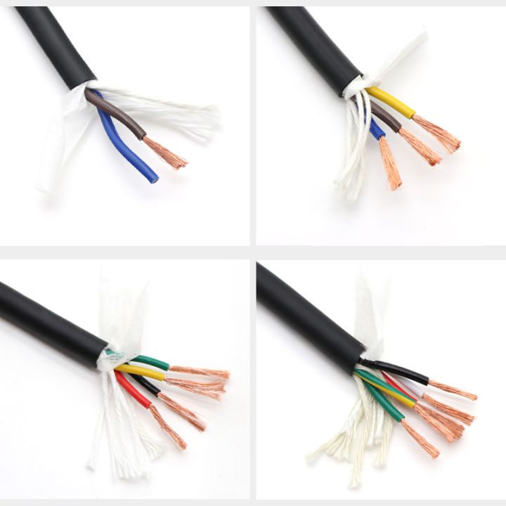 Sq0.2 0.3 0.5 0.75 1 1.5 Mm Trvv Cable 2 3 4 5 Cores Pvc Shielded Copper Towline Bend Resistant ...