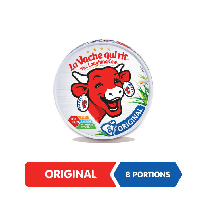 La Vache Qui Rit (The Laughing Cow) Spreadable Cheese 8 Portions 112G ...