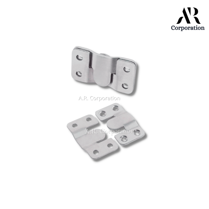 2 Pair SS Wall Mount Picture Hanger Interlocking Photo Frame Hook ...