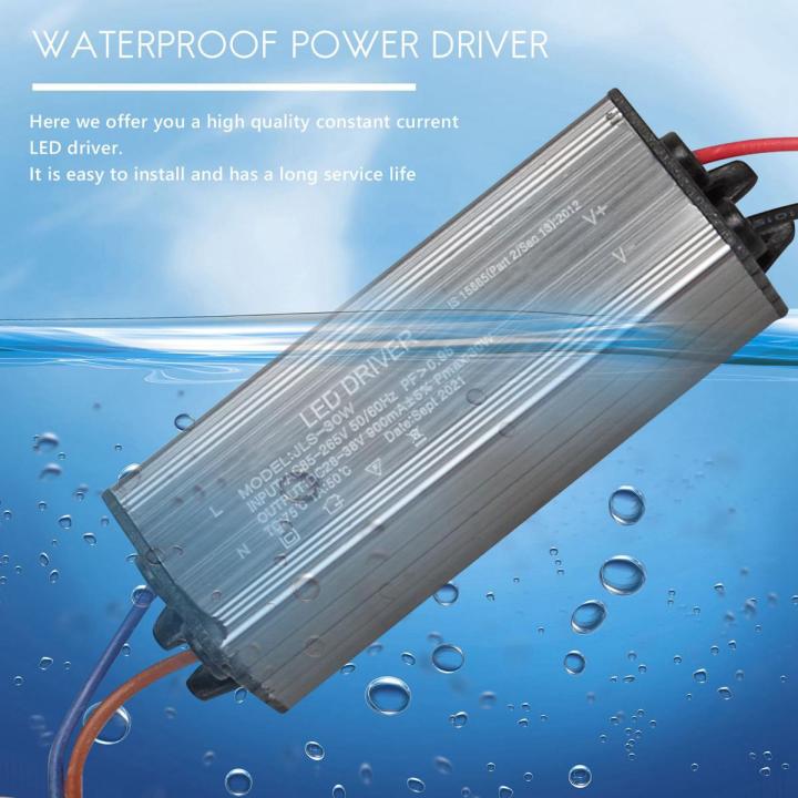 5X 30W LED Driver Constant Current Driver Supply Transformer Waterproof | Daraz.com.bd