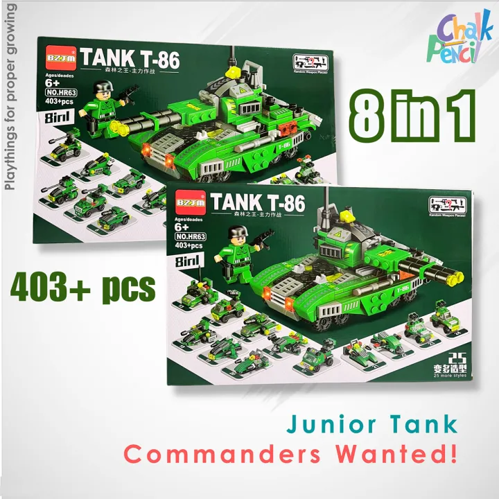 Tank T-86 Building Blocks Set by Chalkpencil | Daraz.com.bd