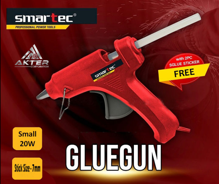 Smartec Glue Gun 20W With 2 Pc Free Glue Stick ( ST-19202 ) | Daraz.com.bd