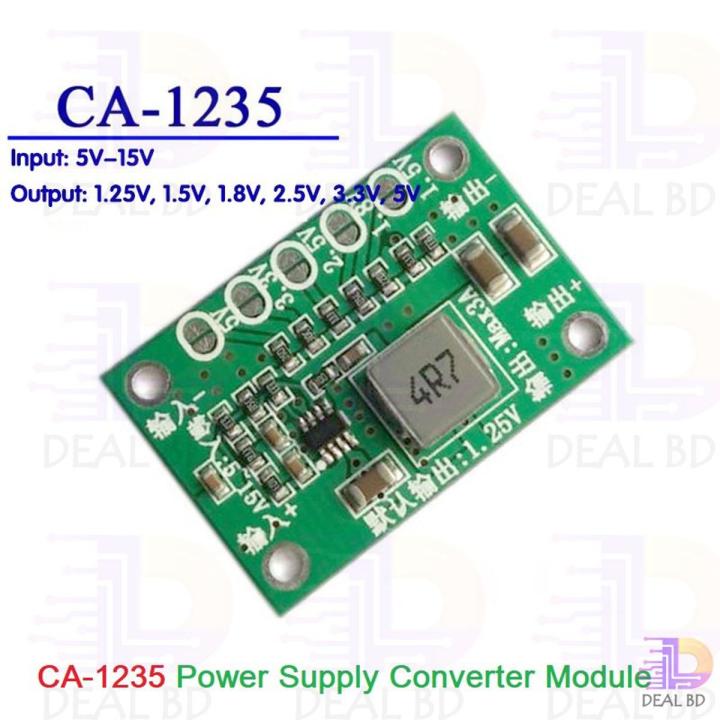 DC DC Step Down CA-1235 1235 Buck Converter Power Supply Module MP1495 ...