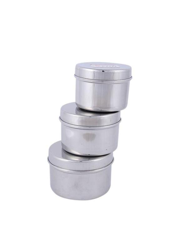 Box Set 3pcs - Silver | Daraz.com.bd