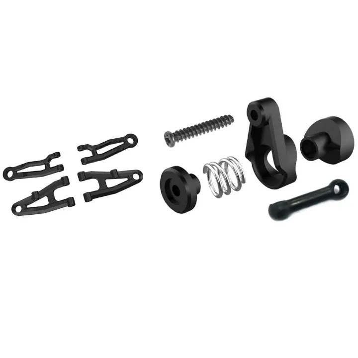 【Lejia】Front Upper and Lower Arm with Servo Saver Buffer Swing Arm Link ...