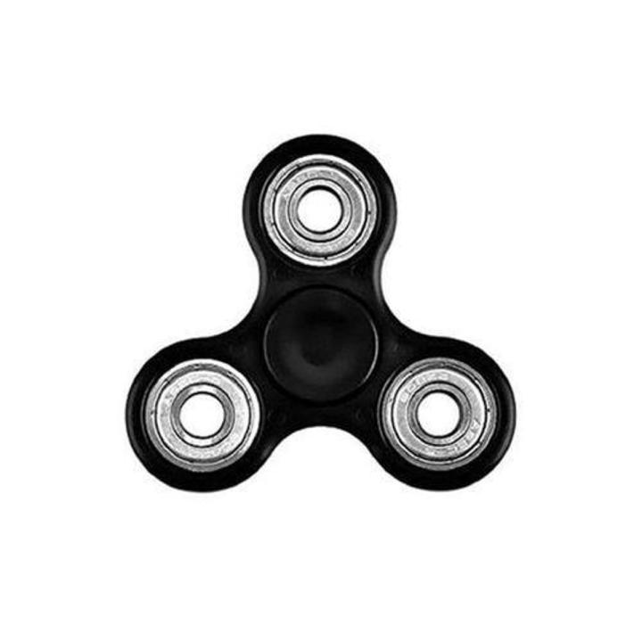 Premium Tri Fidget Spinner - Black | Daraz.com.bd