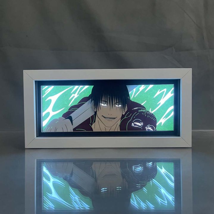 Anime Light Box Jujutsu Kaisen Toji Fushiguro Lamp for Room Decor Led ...
