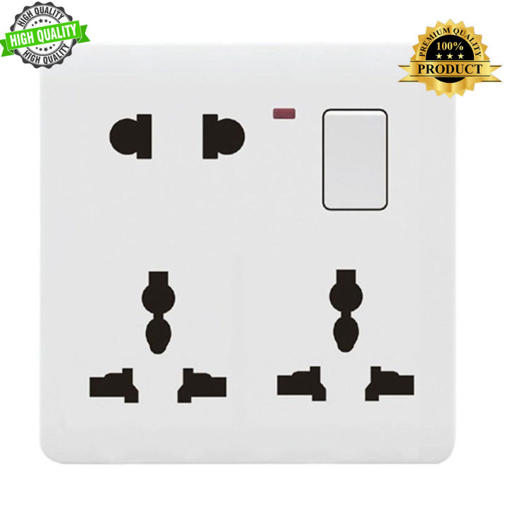high quality Multi Function Universal Wall Socket - 8 Pin Socket- Pin Universal Socket gang ...