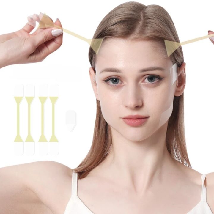 Invisible Face Lift Tape Facial Slimming Tape Wrinkle Removal Sticker ...