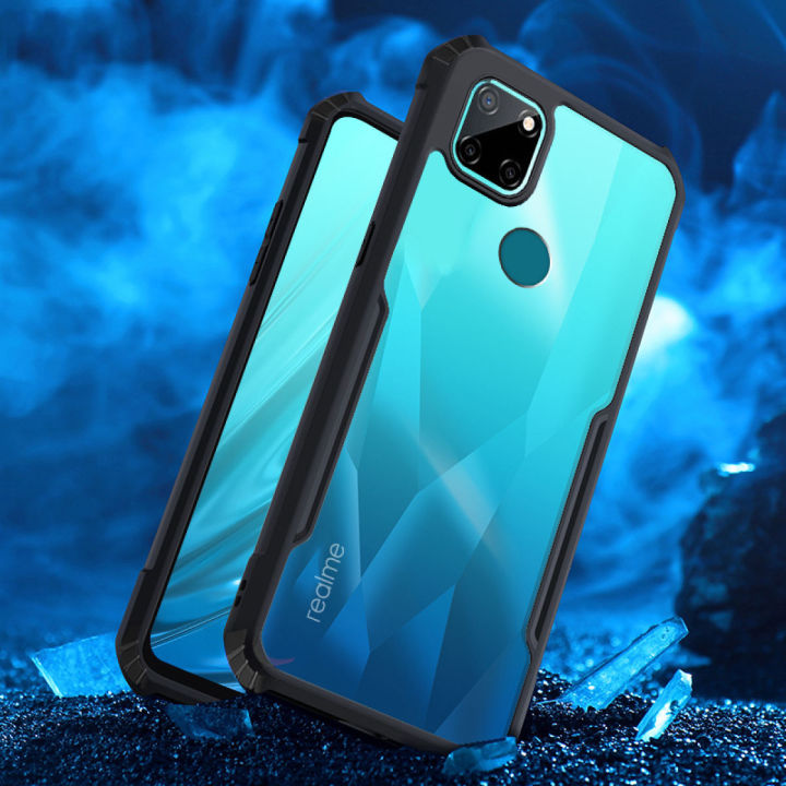 For Realme C21Y/C25Y/C25S/Narzo 30A/Nazo 20/C25/C12 Transaparent Airbag ...