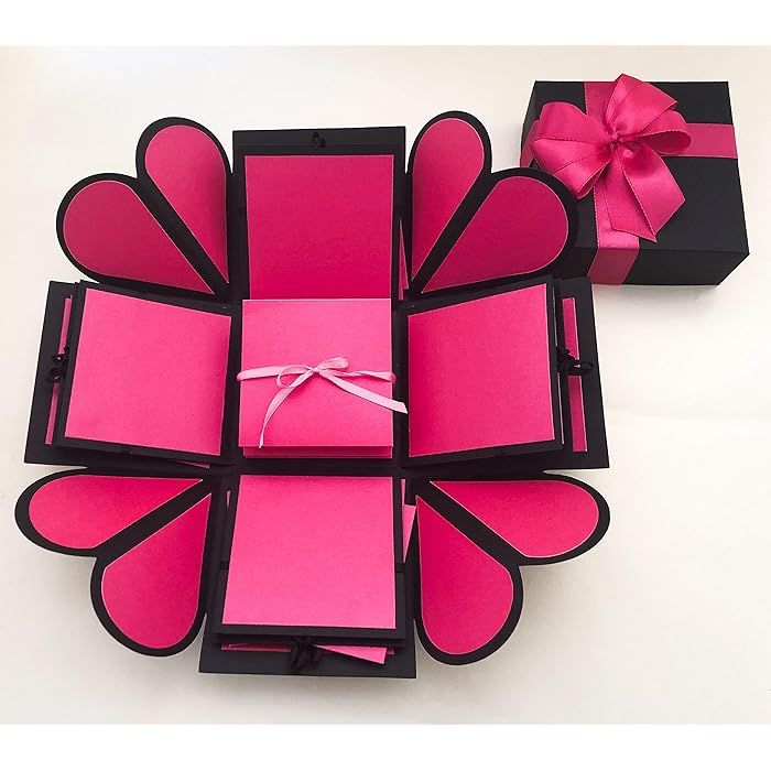 2-layer Explosion box for gift - 2-layer Magic chocolate box for gift ...