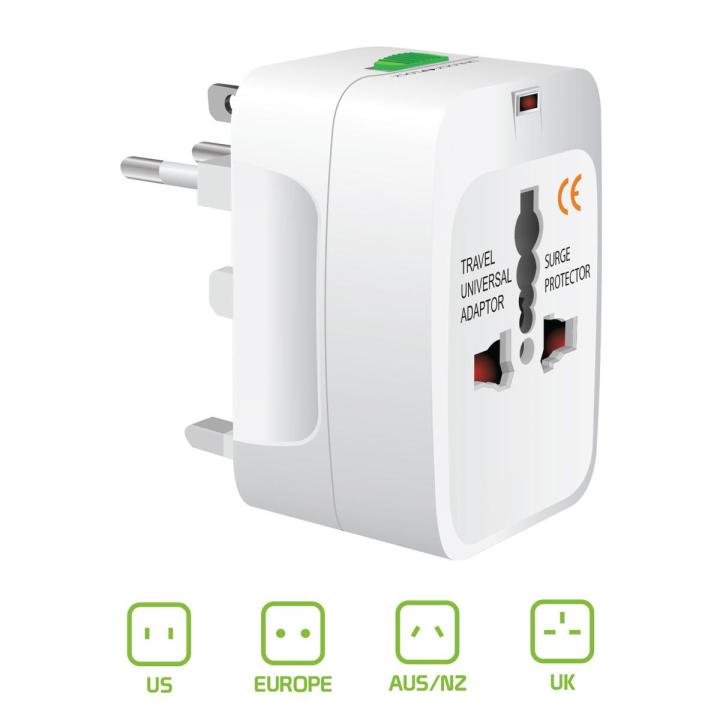 All-In-One International Travel Plug Adapter - Multi Plug - Multi Plug ...