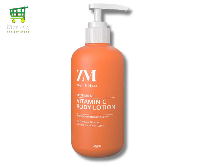 Zm Zayn & Myza Brightening Vitamin C Moisturizing Body Lotion 500ml | Daraz.com.bd