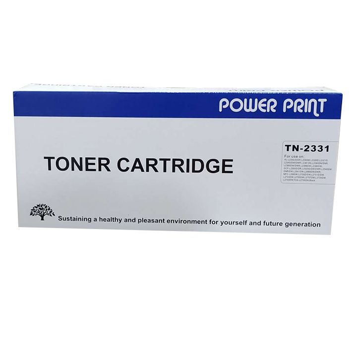 Power Print TN-2331 Toner Cartridge for Brother Printer | Daraz.com.bd