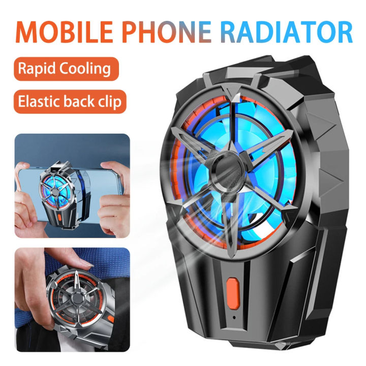 X52 Cooling Fans Mobile Phone Game Cooler System Rechargeable Battery ...